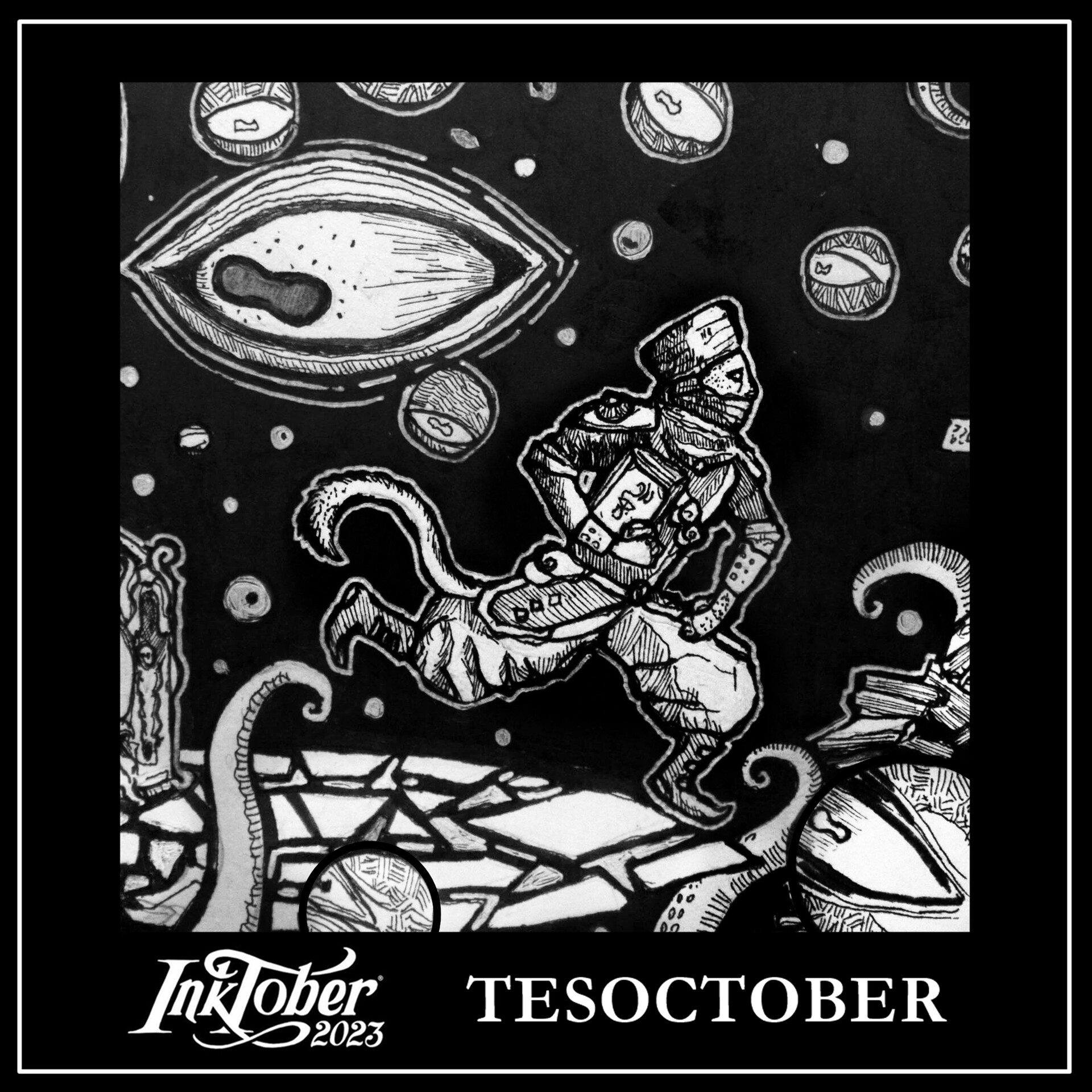 ArtStation - Inktober2023/TESOctober2023 - Theme 4: Dodge/Eyes
