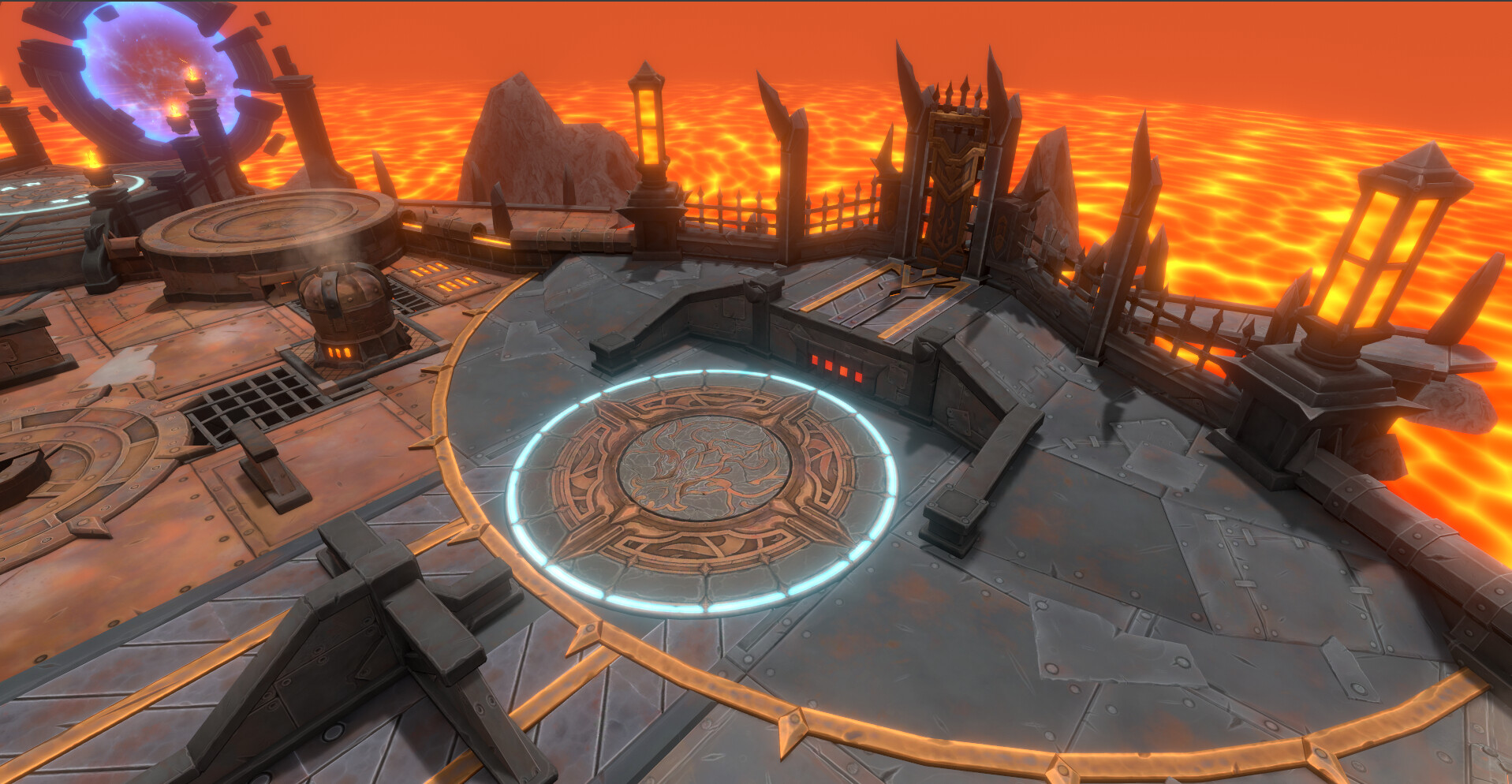 ArtStation - Volcanic forge