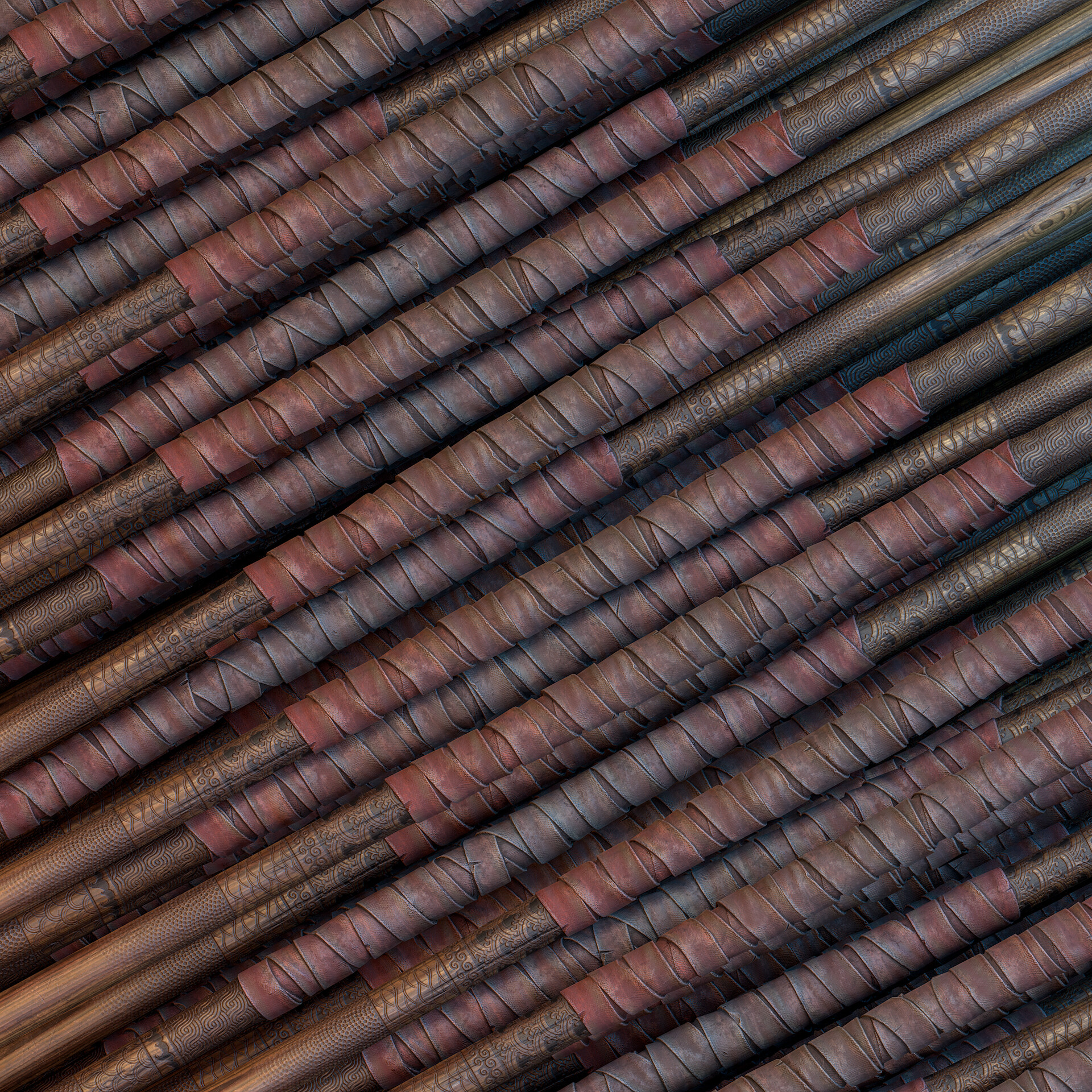 ArtStation - Japanese bō