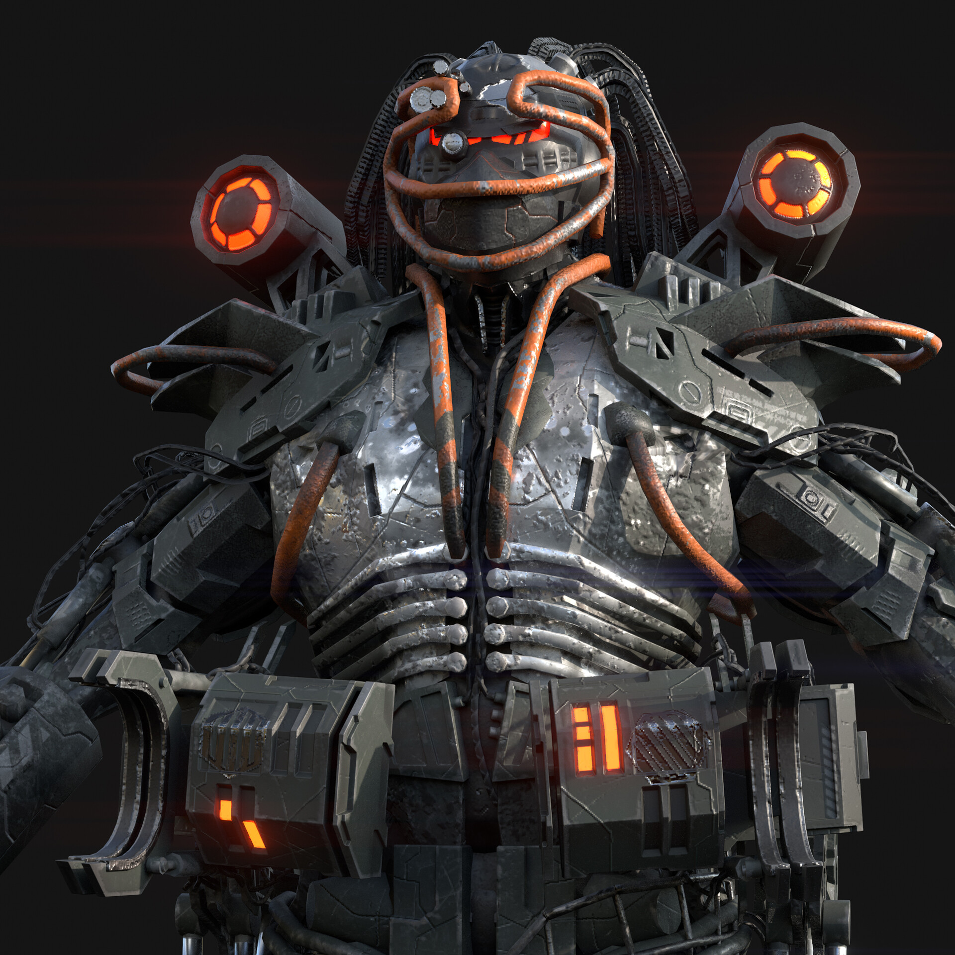 ArtStation - War Machine : Tactical Cyborg