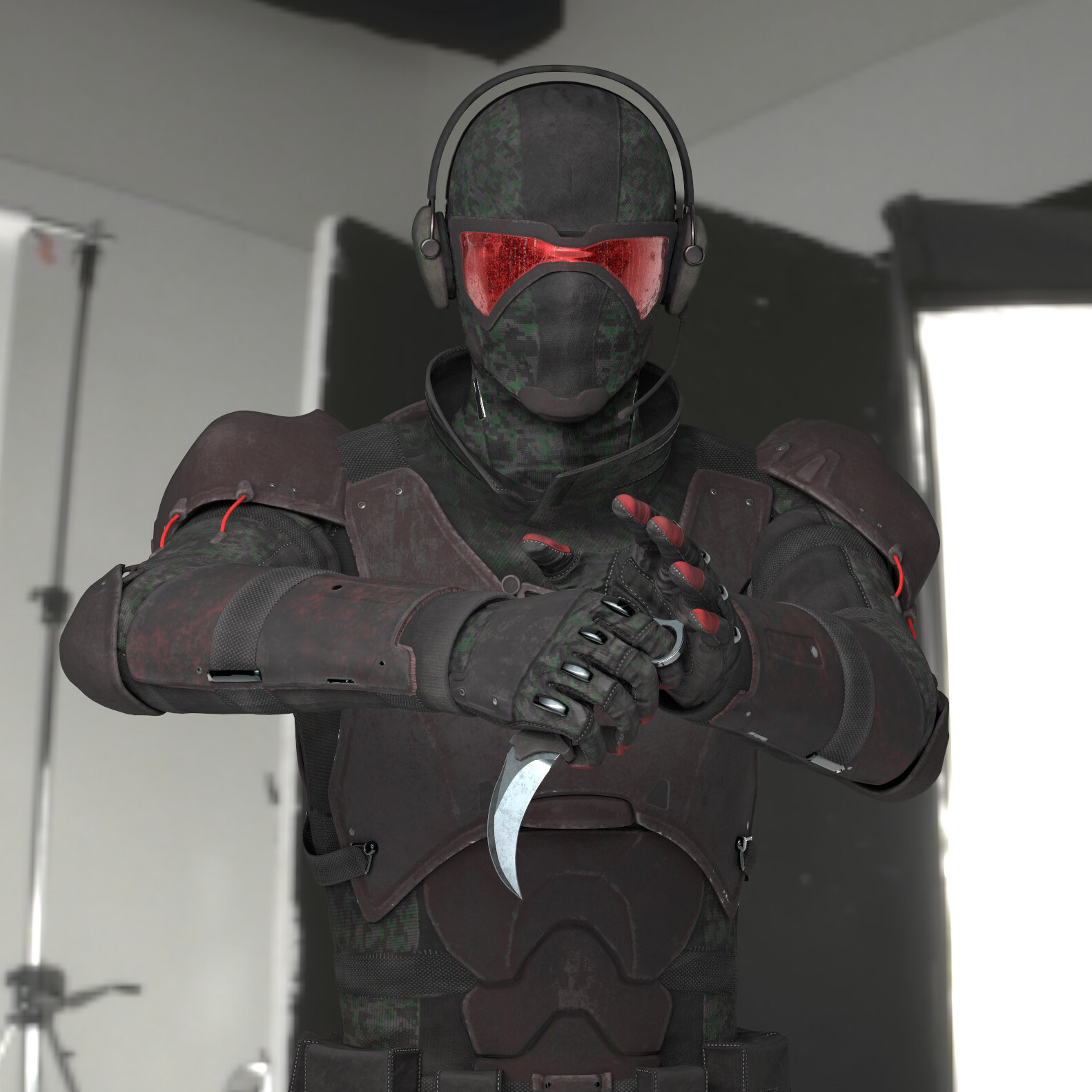 ArtStation - Mordeth - Recon armor