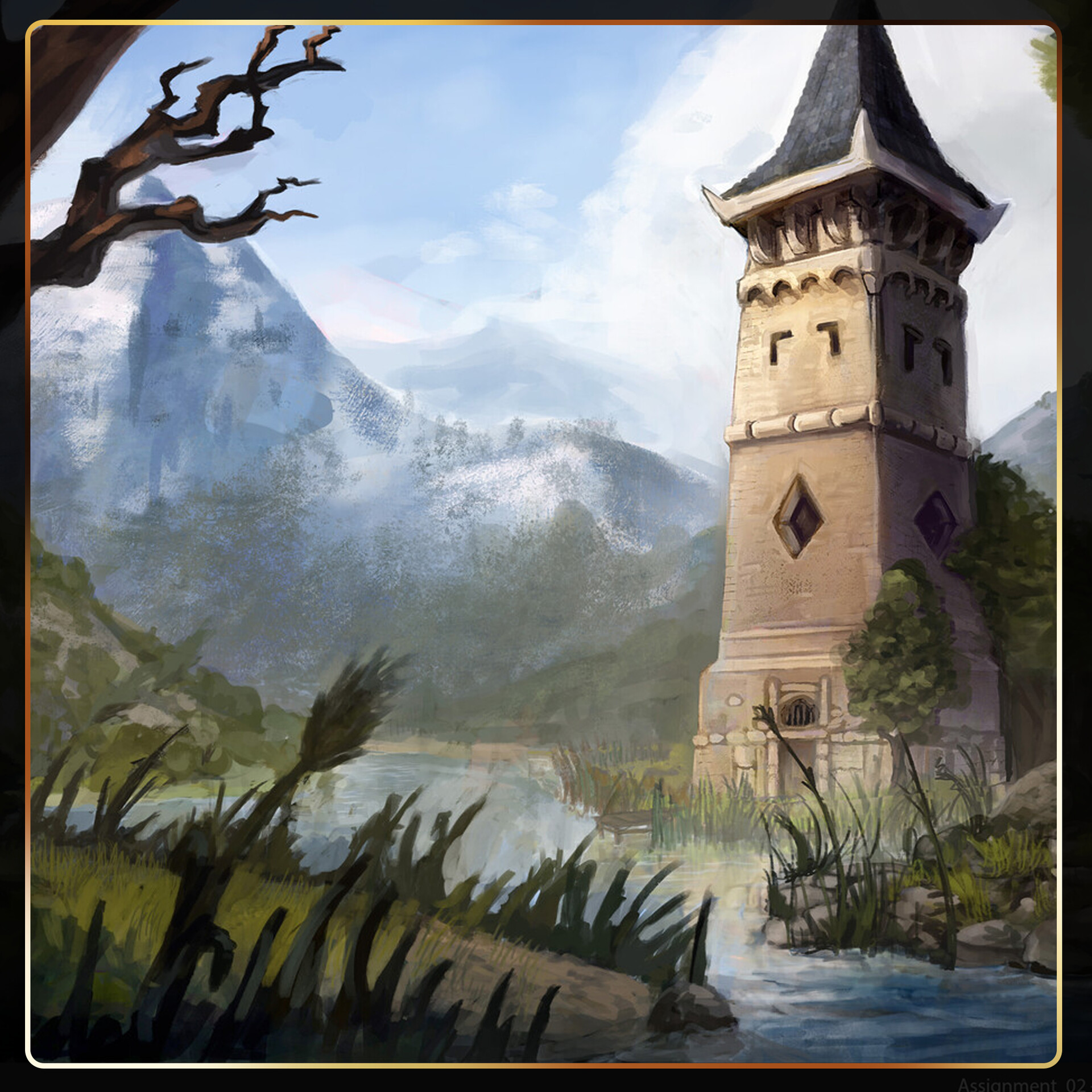 ArtStation - The Tower