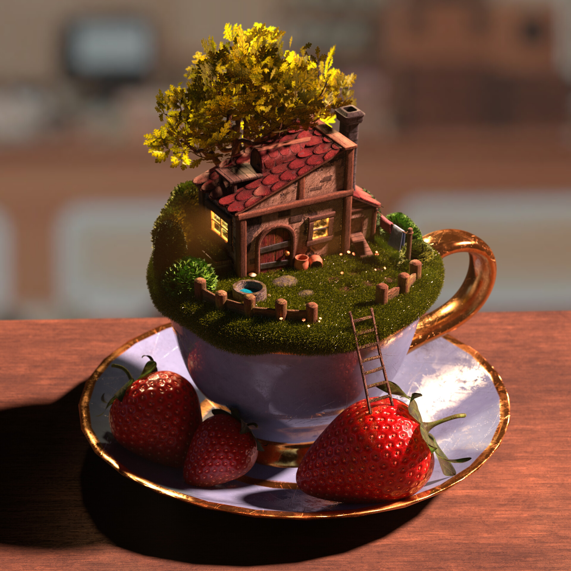 ArtStation - CUP House