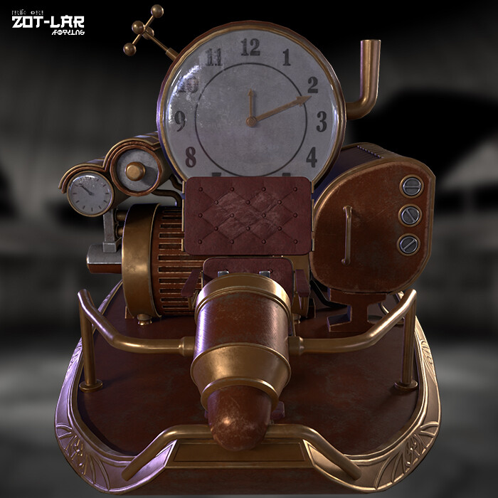 ArtStation - Chrono Chair / Time Machine - Medievil II (PSX)