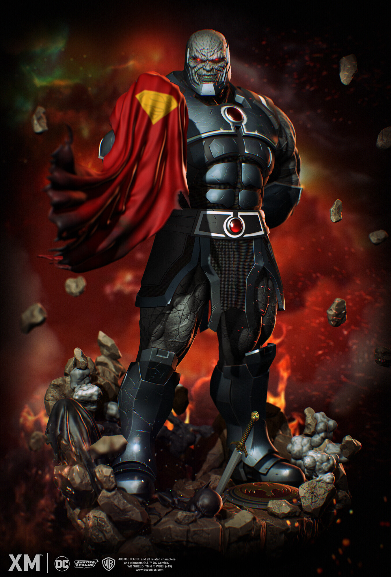 ArtStation - Darkseid 1/6 scale, XM studios