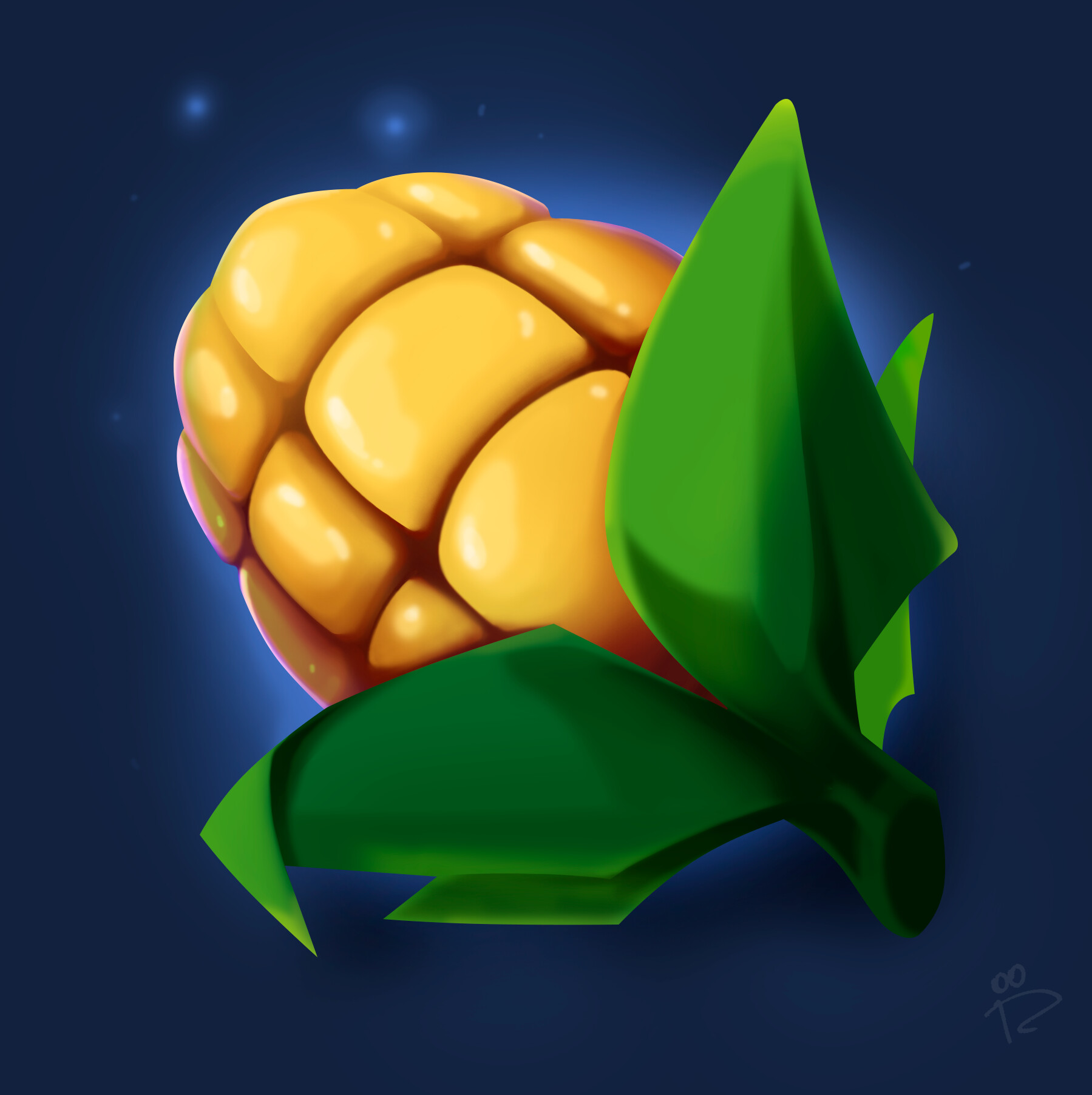 ArtStation - Low Poly Corn