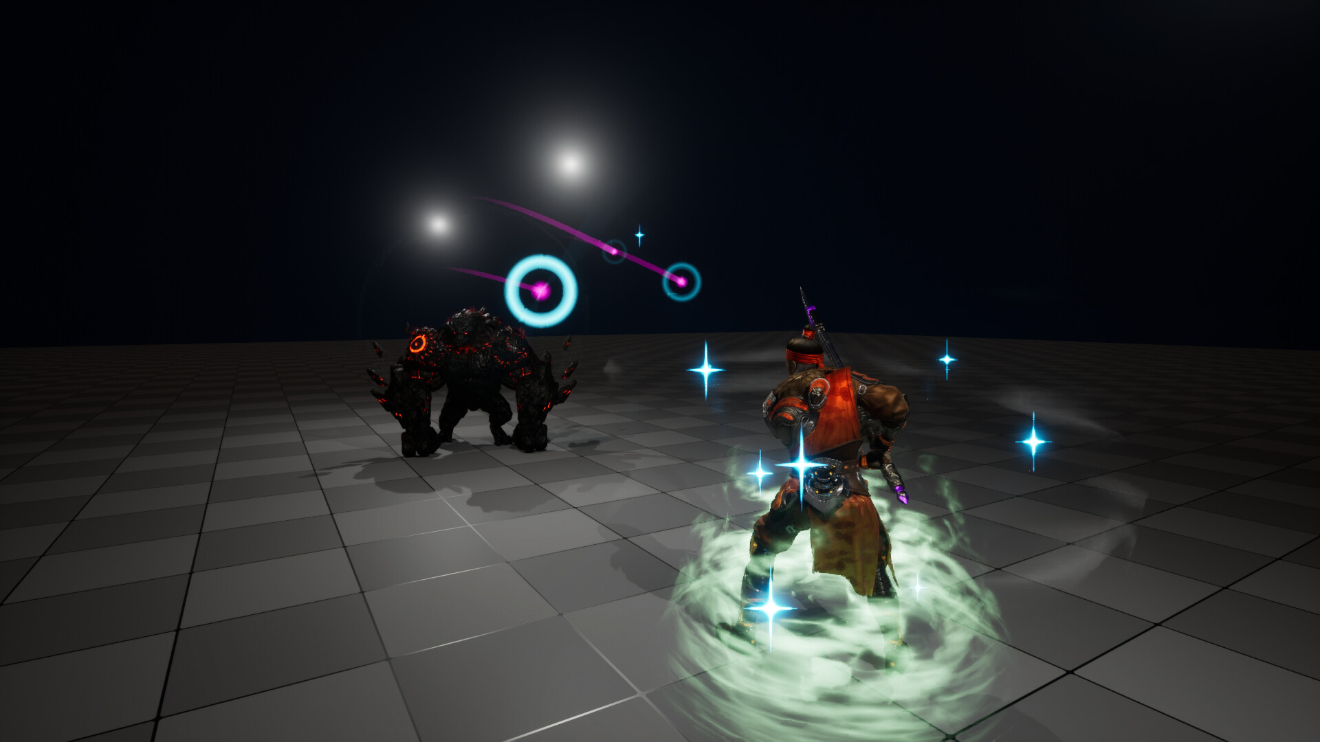 ArtStation - Recreating FF8's "Draw" VFX in UE5