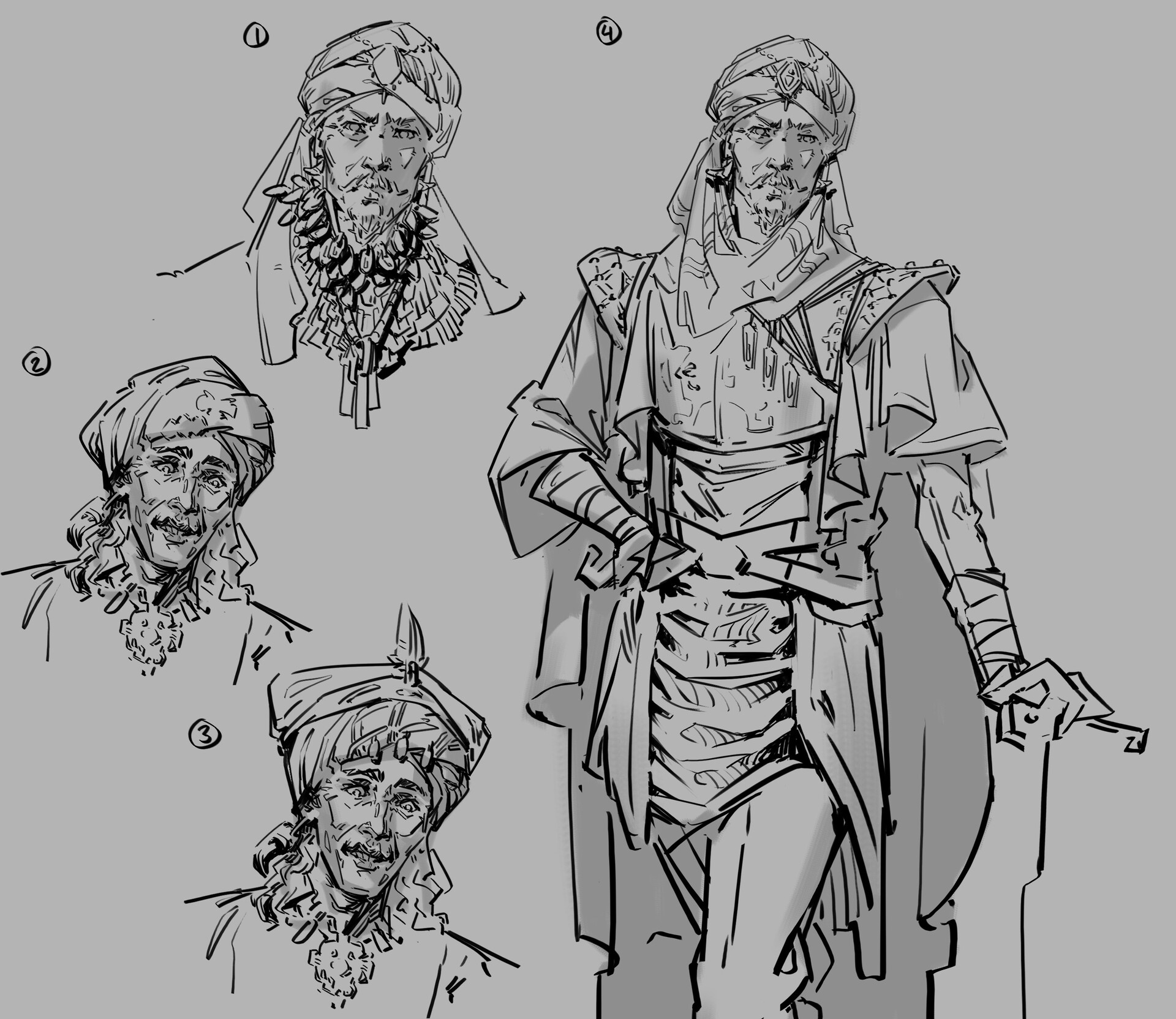 ArtStation - Cancelled Project Character Megadump