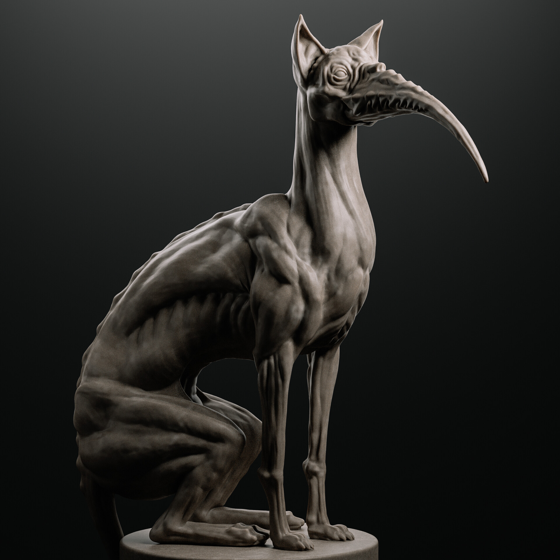 ArtStation - Mosquito Cat Sketch