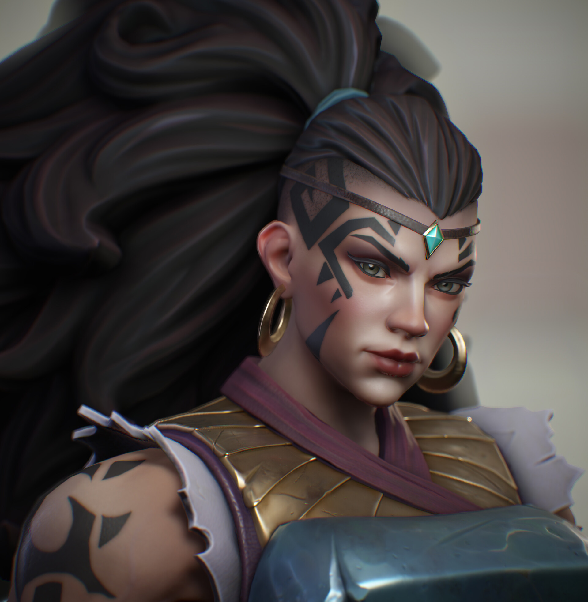 ArtStation - Female warrior