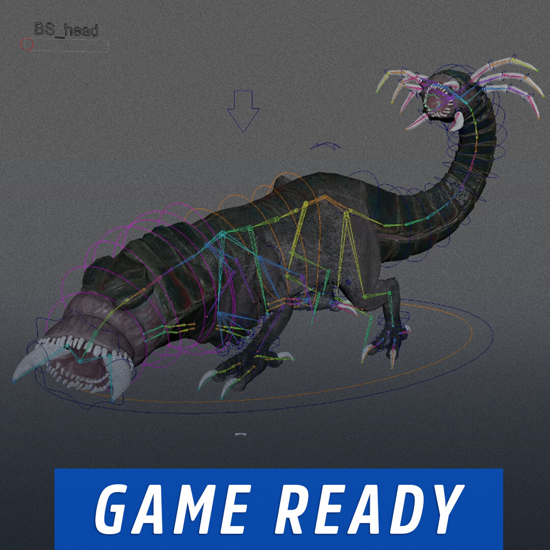 ArtStation - Rig Ragworm Crawler