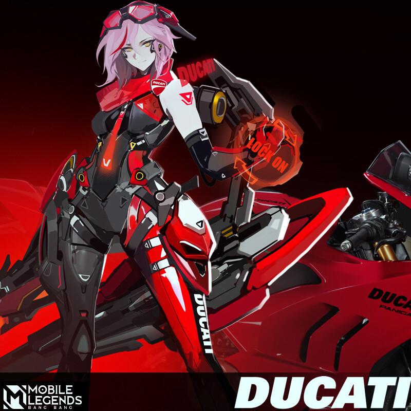 ArtStation - MLBB X Ducati Collab Skins