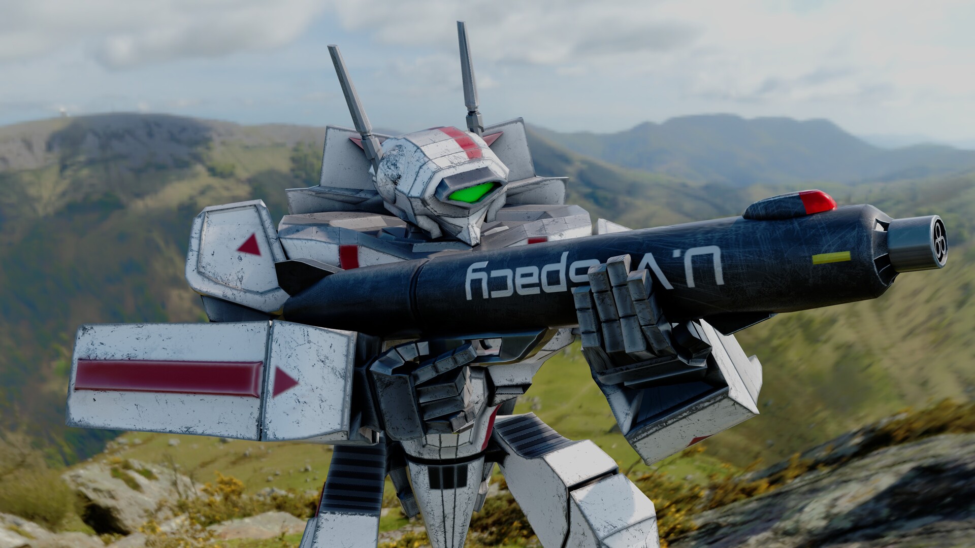 ArtStation - Macross/Robotech Battloid