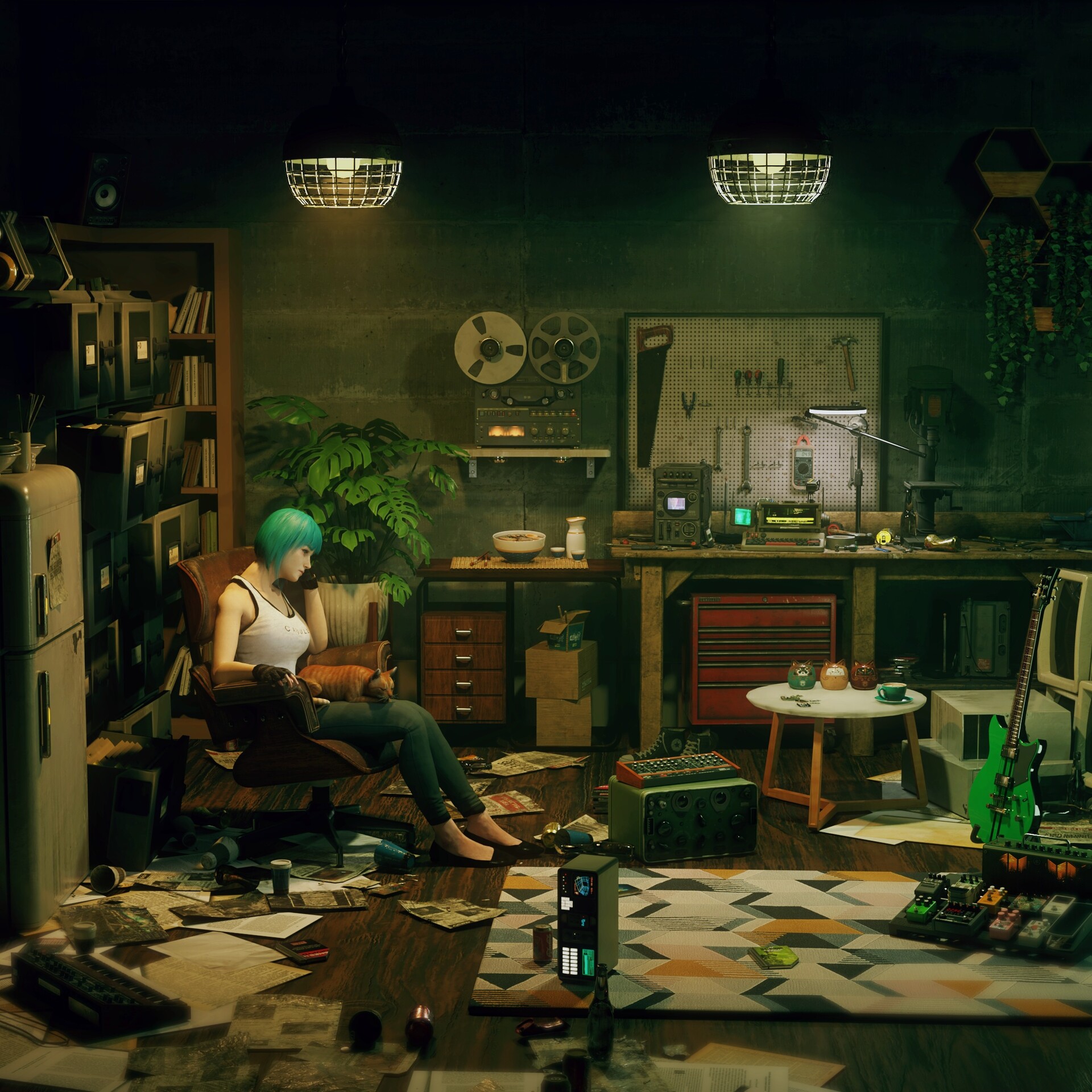 ArtStation - Midnight Workshop