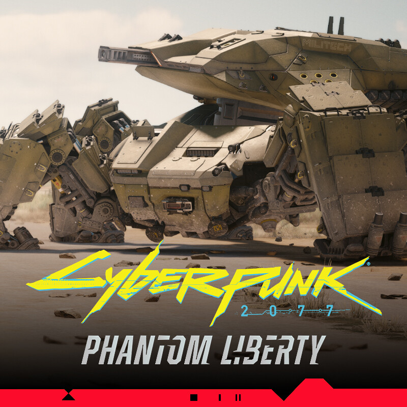 ArtStation - Cyberpunk 2077 Phantom Liberty - Militech Chimera