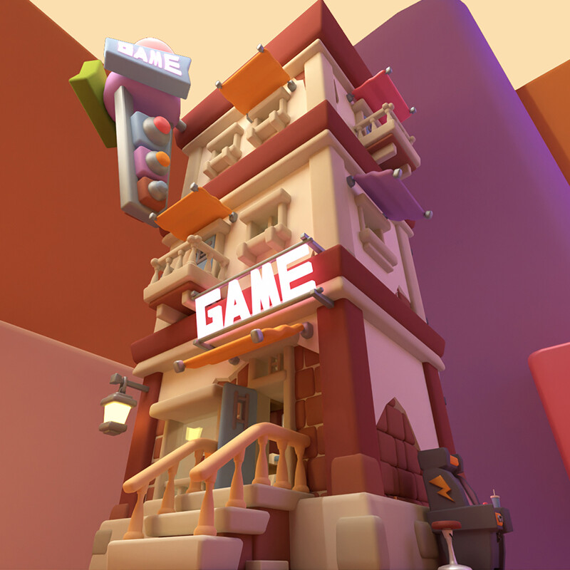 ArtStation - game hut