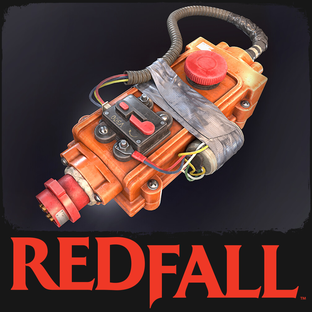 ArtStation - Redfall - Props and Materials