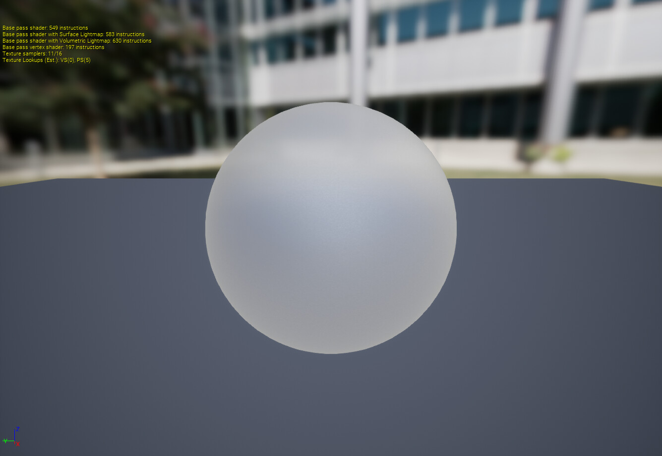 ArtStation - Frosted Glass Material | Unreal Engine