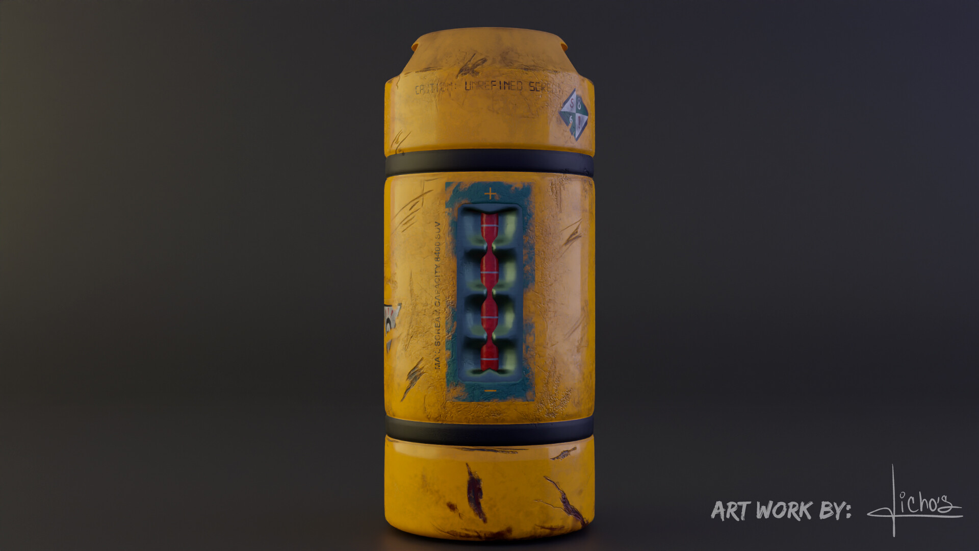 ArtStation - Monsters inc Scream Container