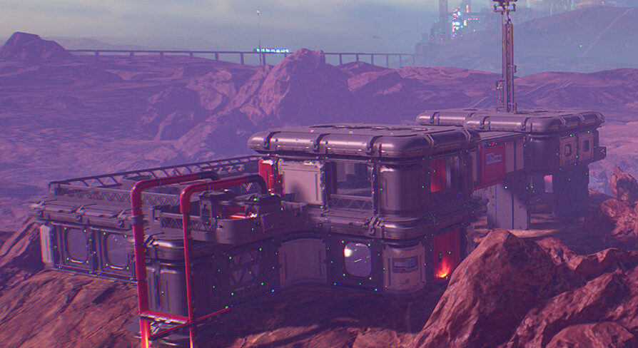 Macoll . - VIDEO from [UE4-UE5] 'Scifi Base Planet Pack' - Demo Level