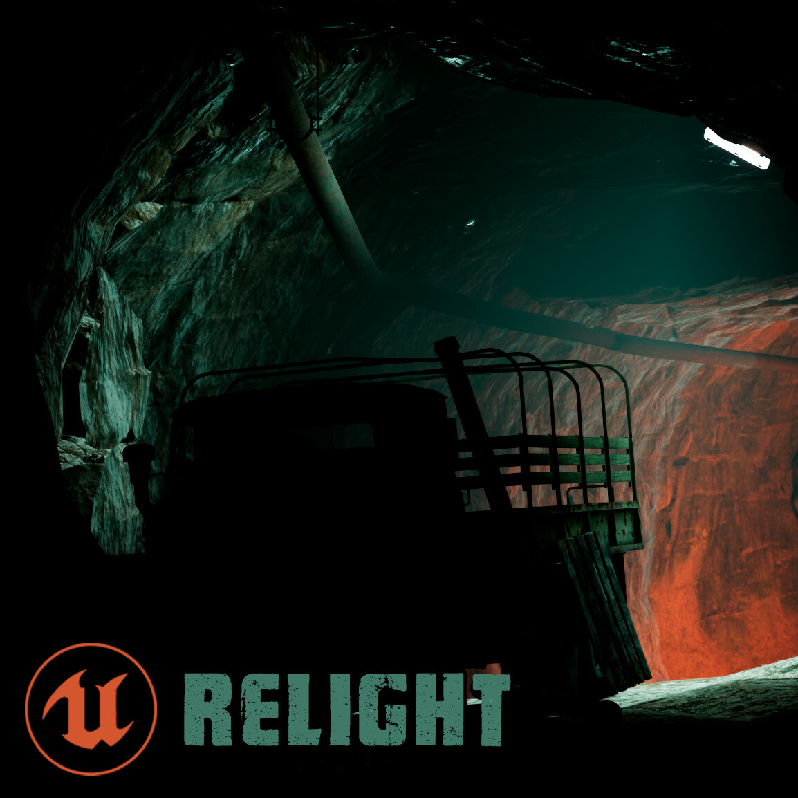 ArtStation - Bunker relight