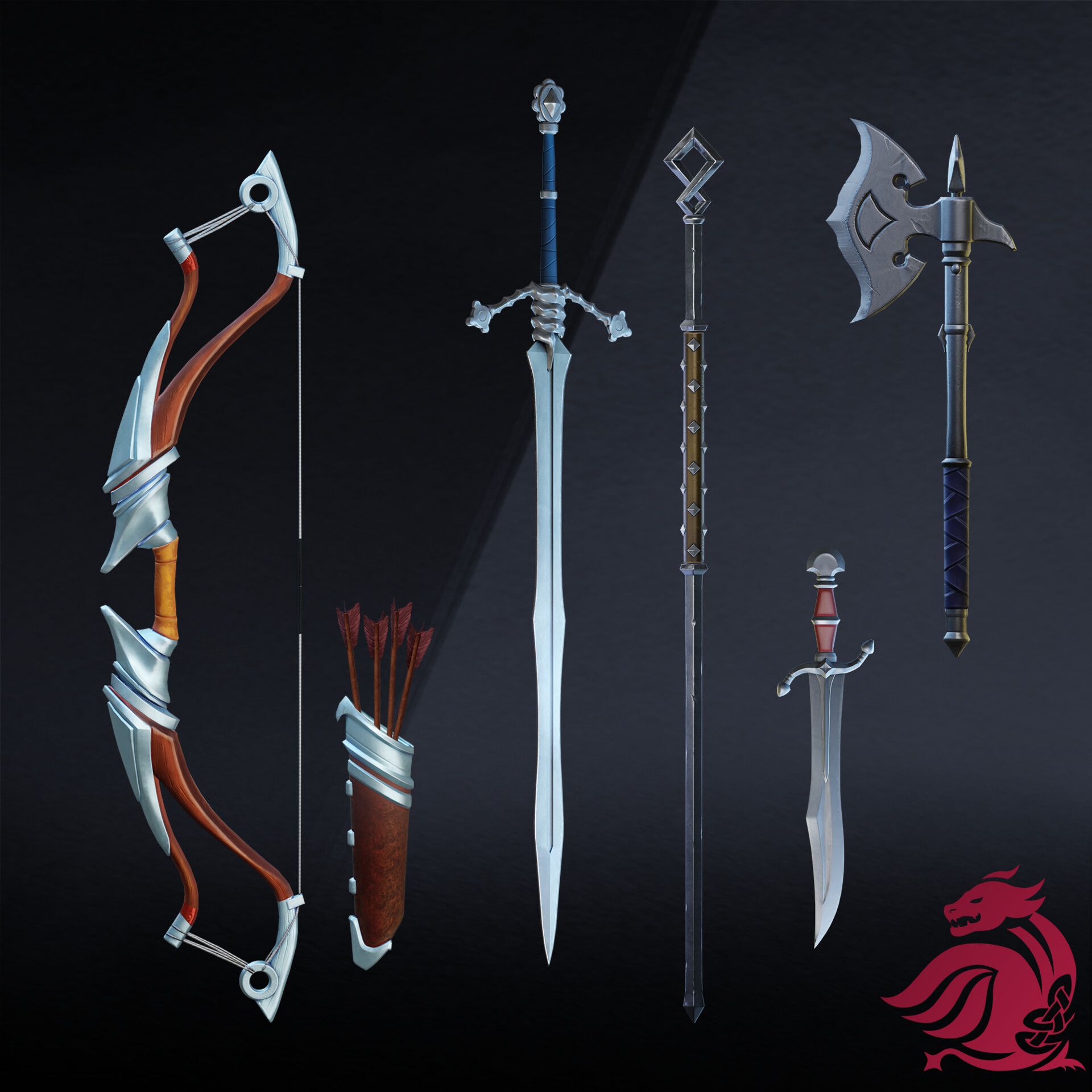 ArtStation - Working project: Weapon