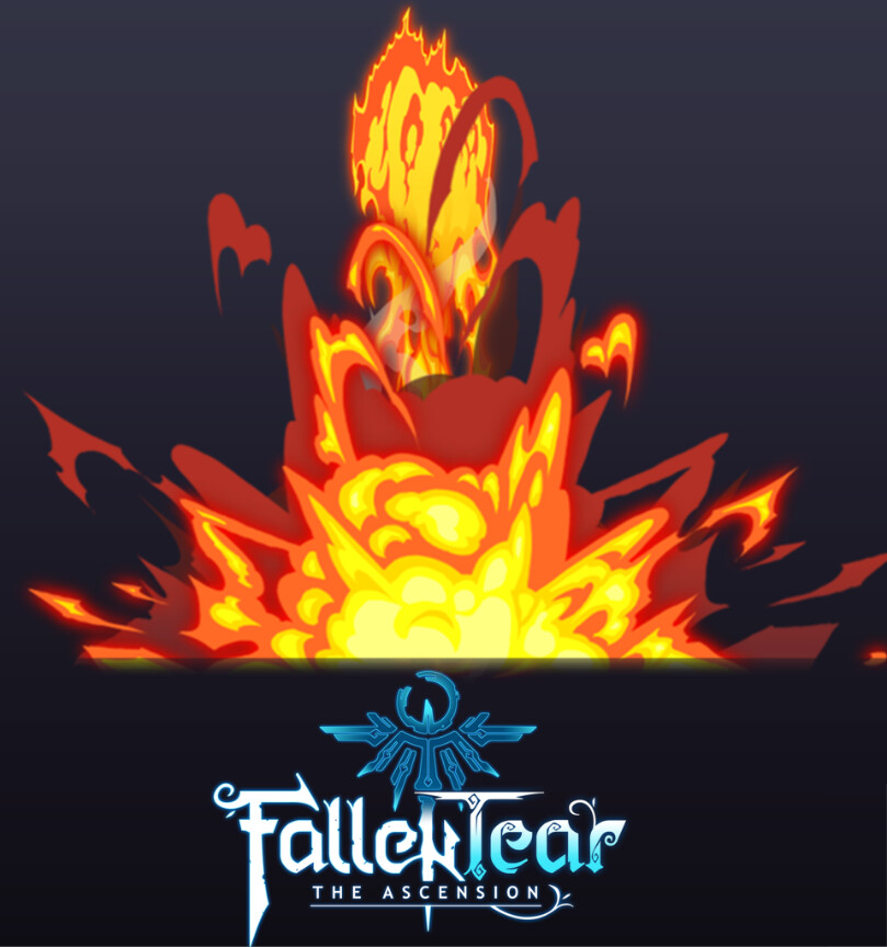 ArtStation - Elemental punch effect created for the game: Fallen Tear ...