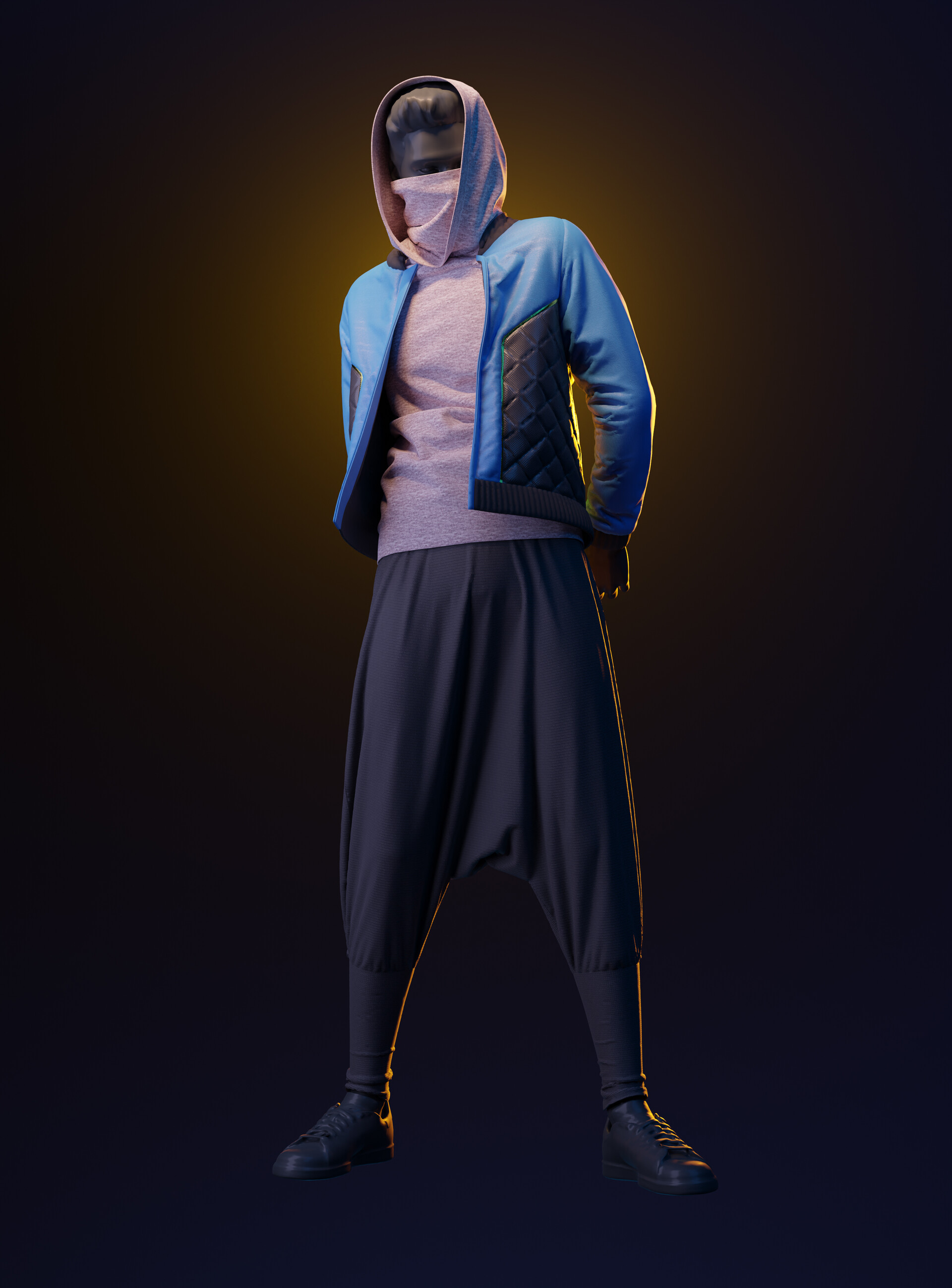 ArtStation - Cyberpunk Garment 2