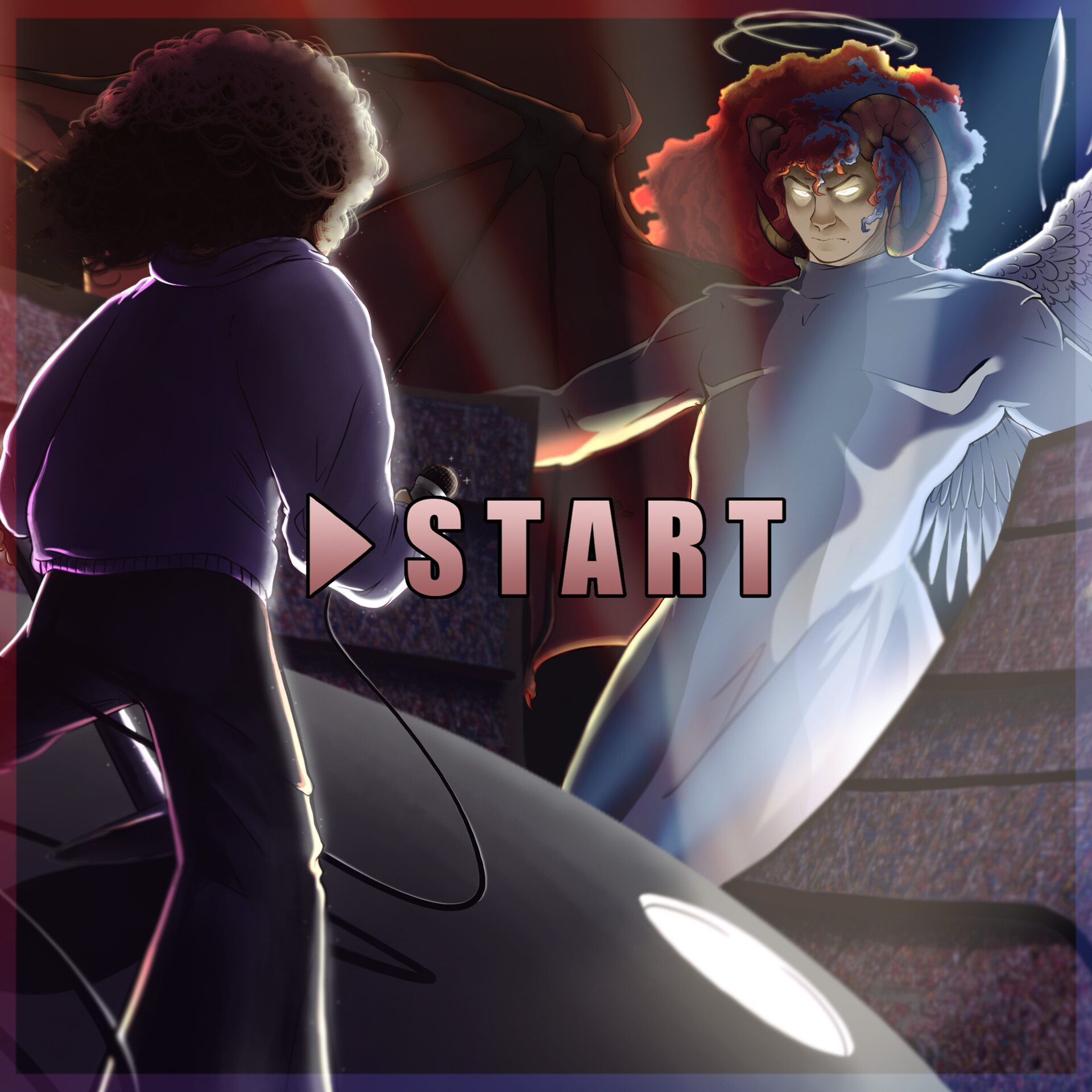 ArtStation - "Start" - Code Rogue [Album Cover]