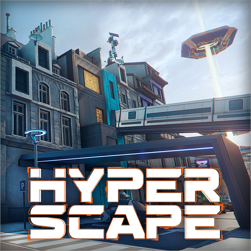 ArtStation - Hyper Scape - M.O.N.A. District