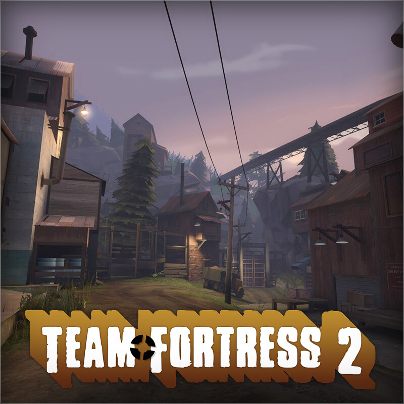 ArtStation - Team Fortress 2 - Mountain Lab