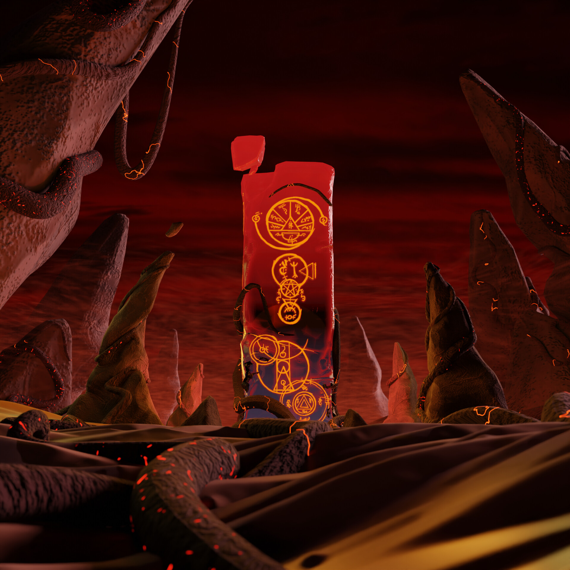 ArtStation - Rift Crystal Model/Concept art