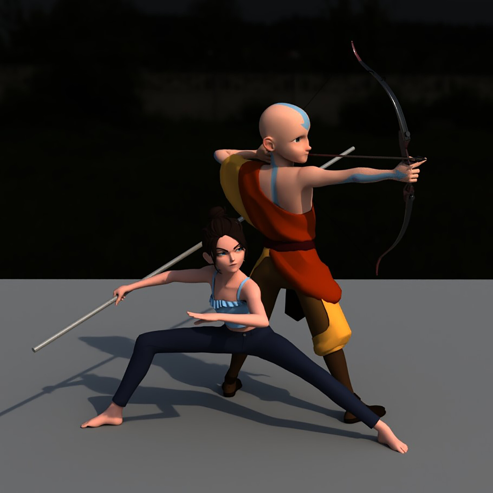 ArtStation - Dynamic Action Poses