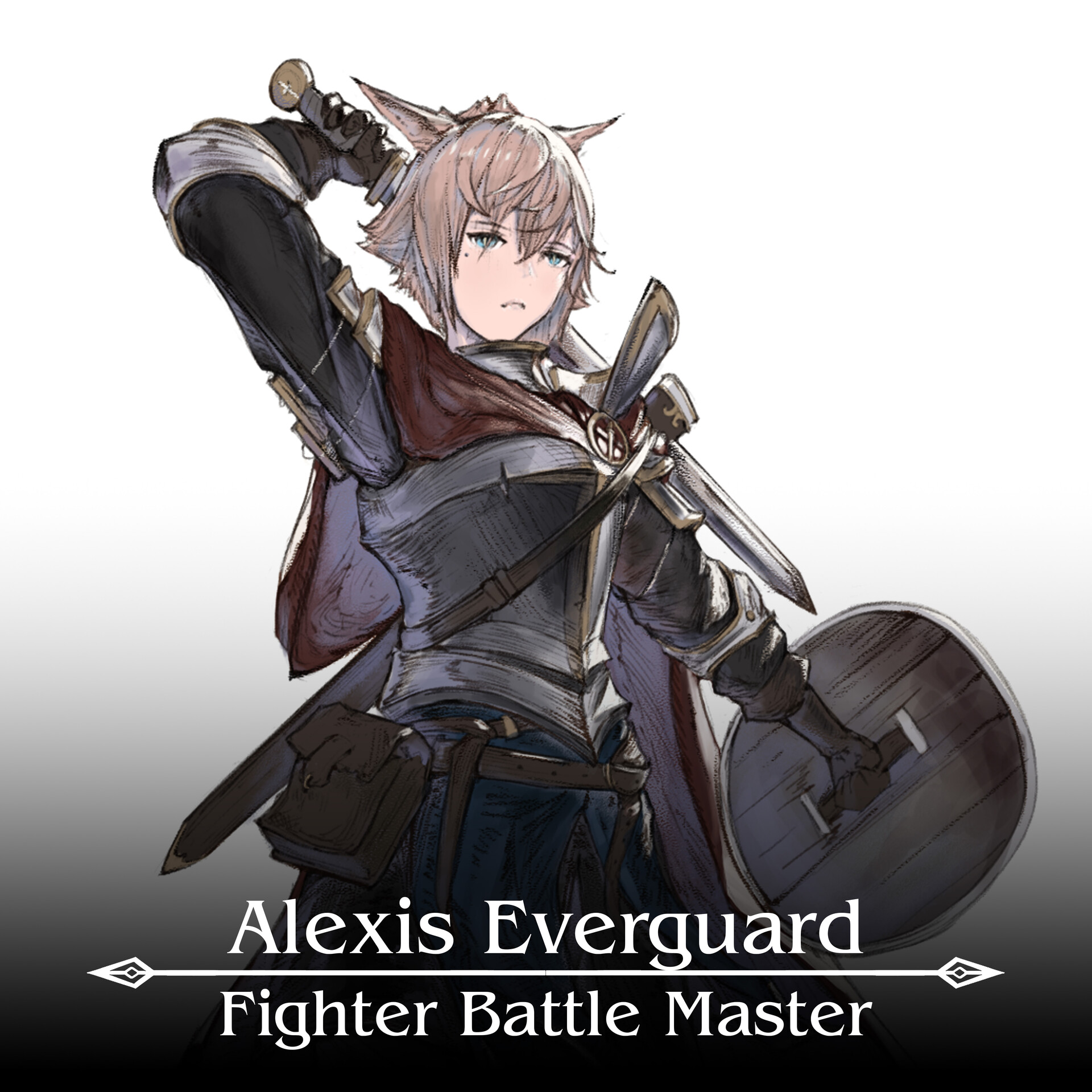 ArtStation - Dragonlance X FFXIV - Sword Knight of Solamnia