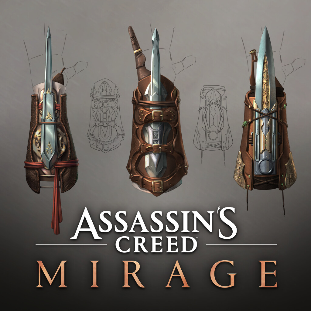 ArtStation - Assassin's Creed mirage - Basims' Hidden Blade