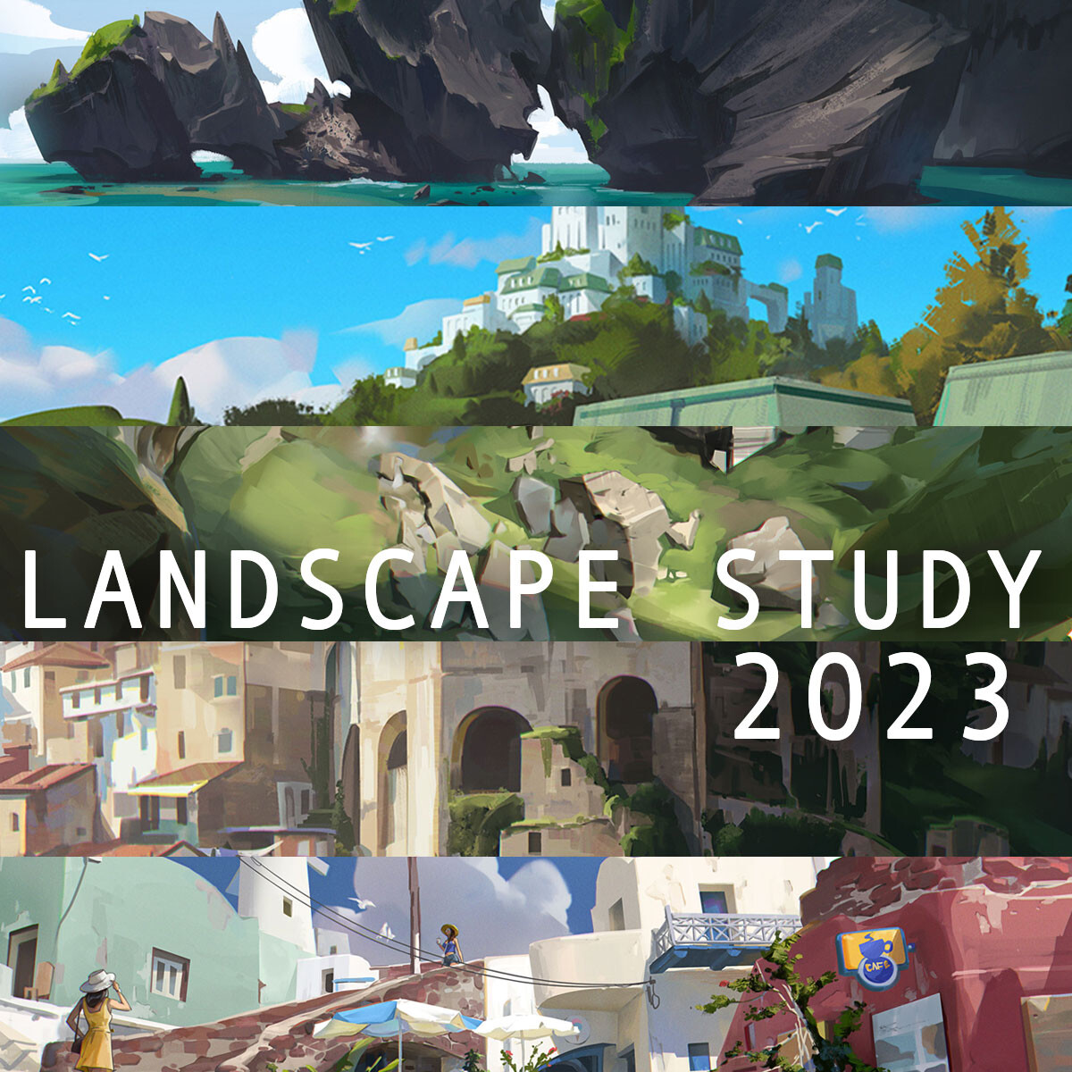 ArtStation - Landscape Study 2023