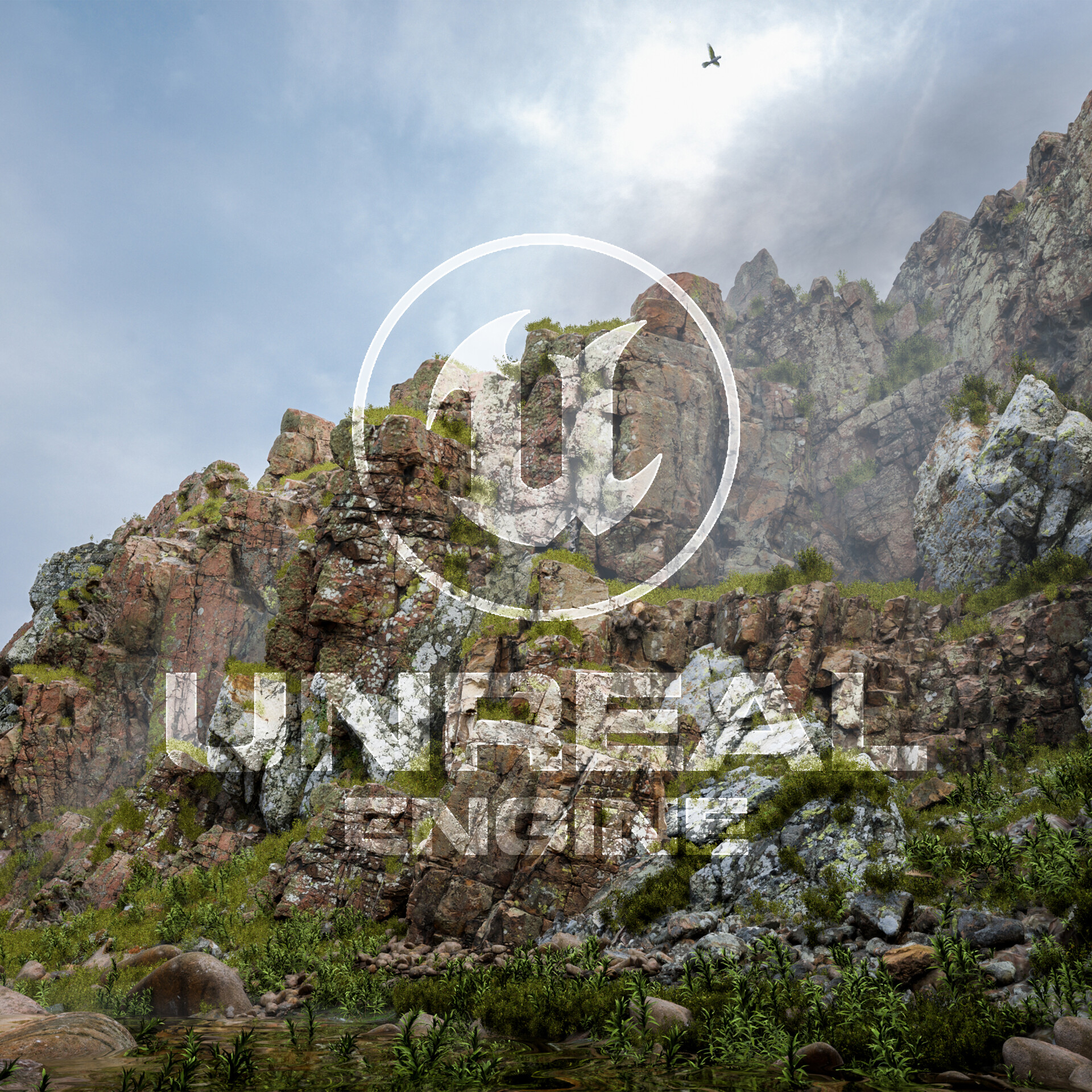ArtStation - Nordic Cliff - Unreal Engine 5 - Level Design