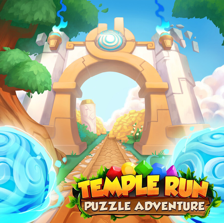 ArtStation - Temple Run Puzzle Adventures