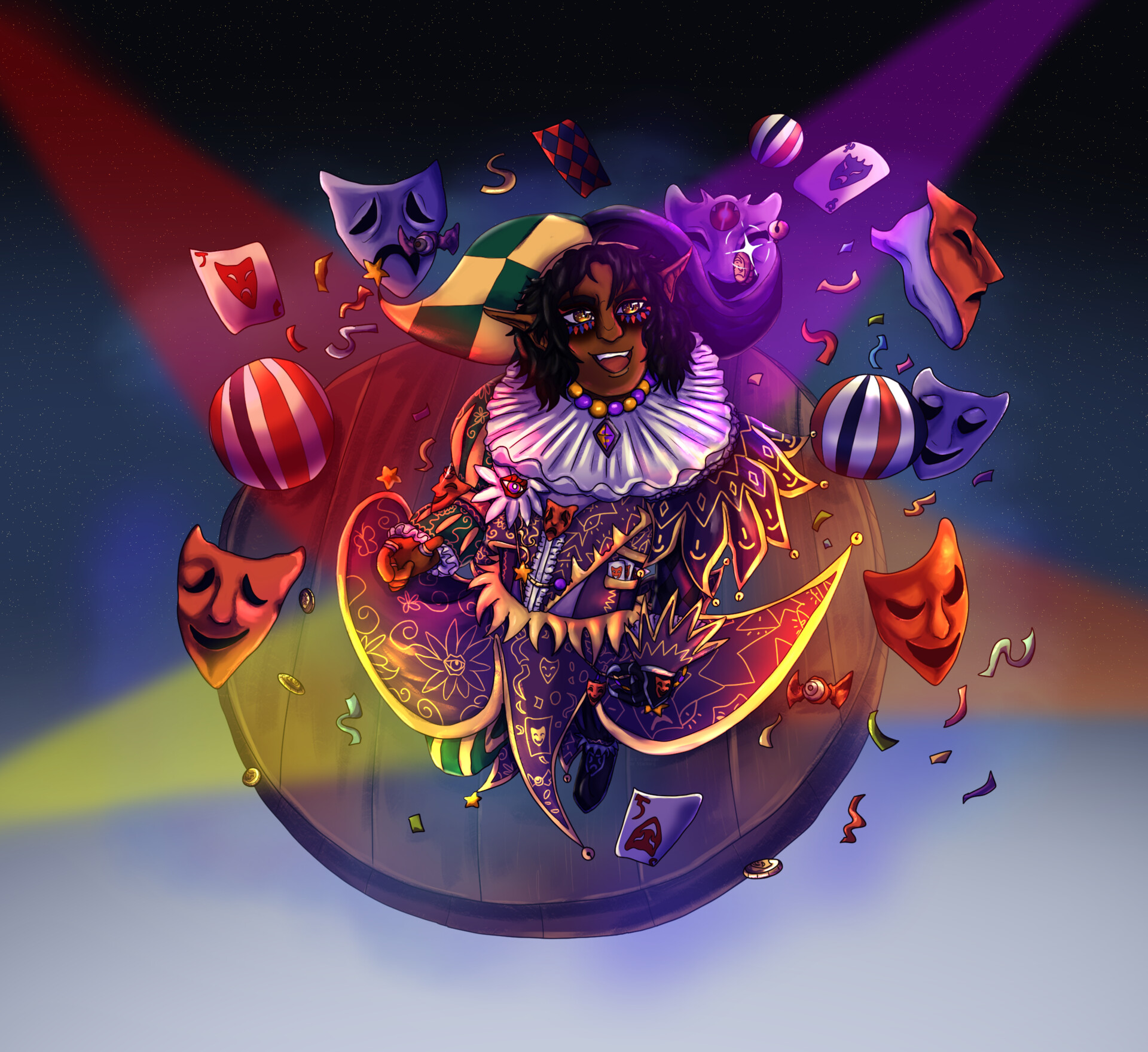 ArtStation - The Fool - Splash Art