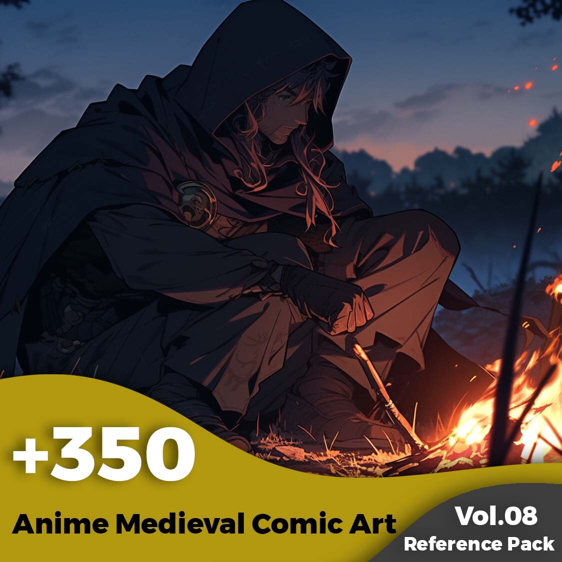 ArtStation - +350 Anime Medieval Comic Art (4k) | Vol_08