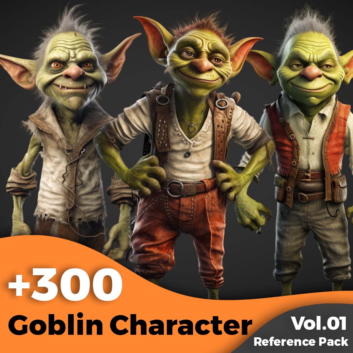 ArtStation - +300 Goblin Character Concept (4k)