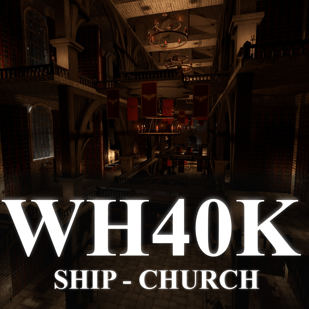 ArtStation - Warhammer 40k Ship Map S&Box