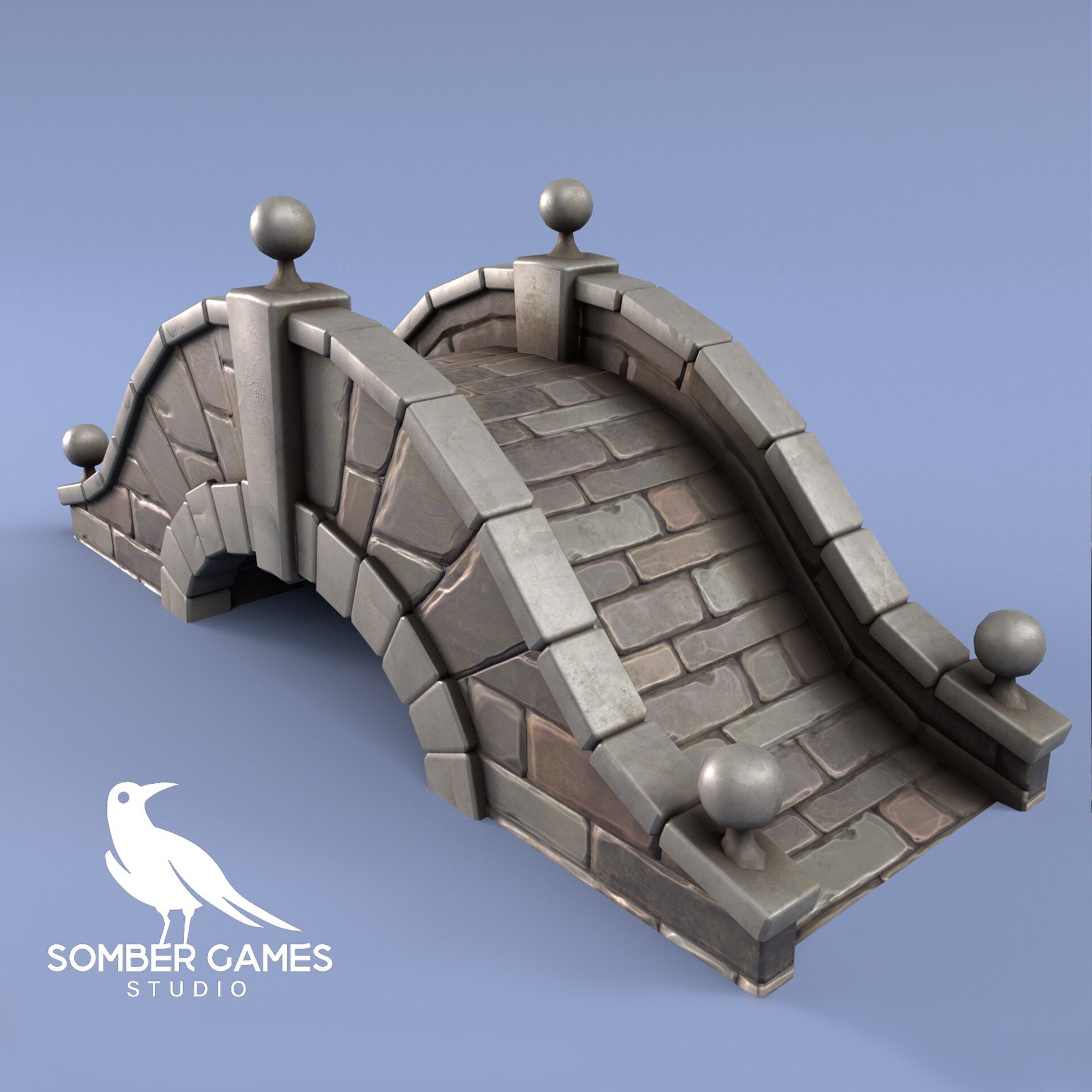 ArtStation - Stylized Bridge