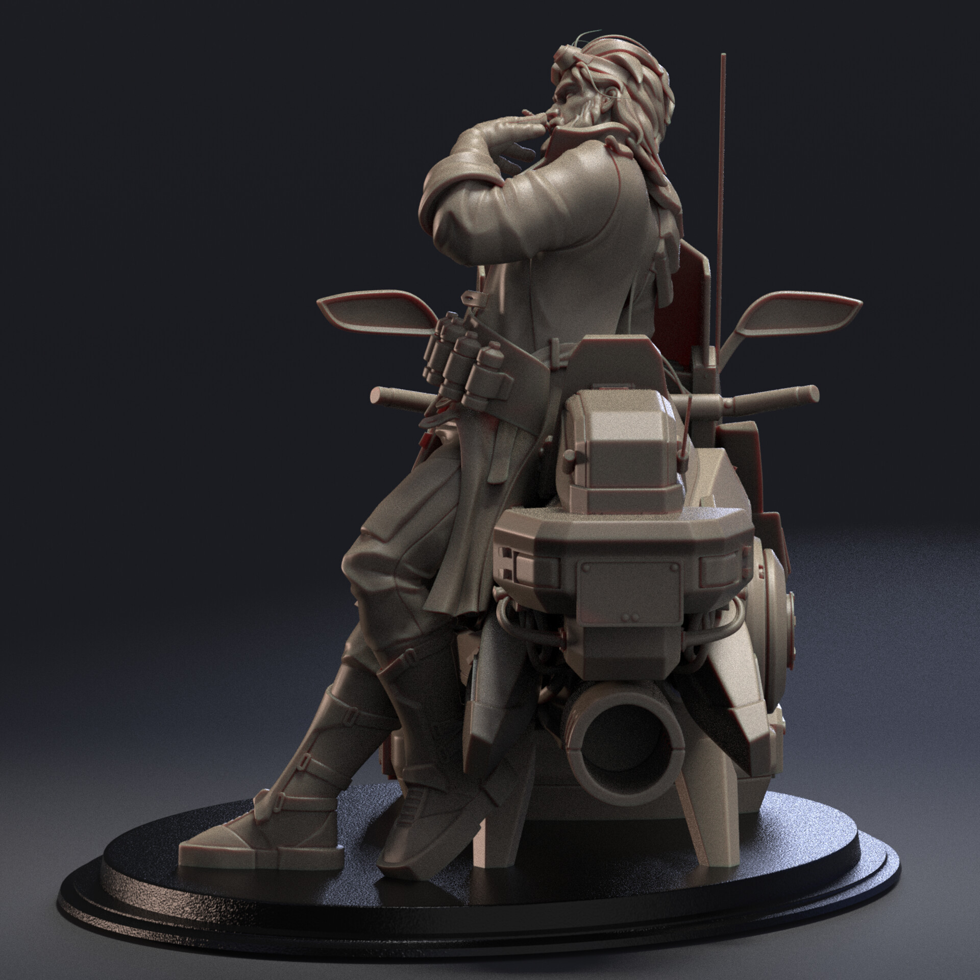 ArtStation - Smugler sculpt