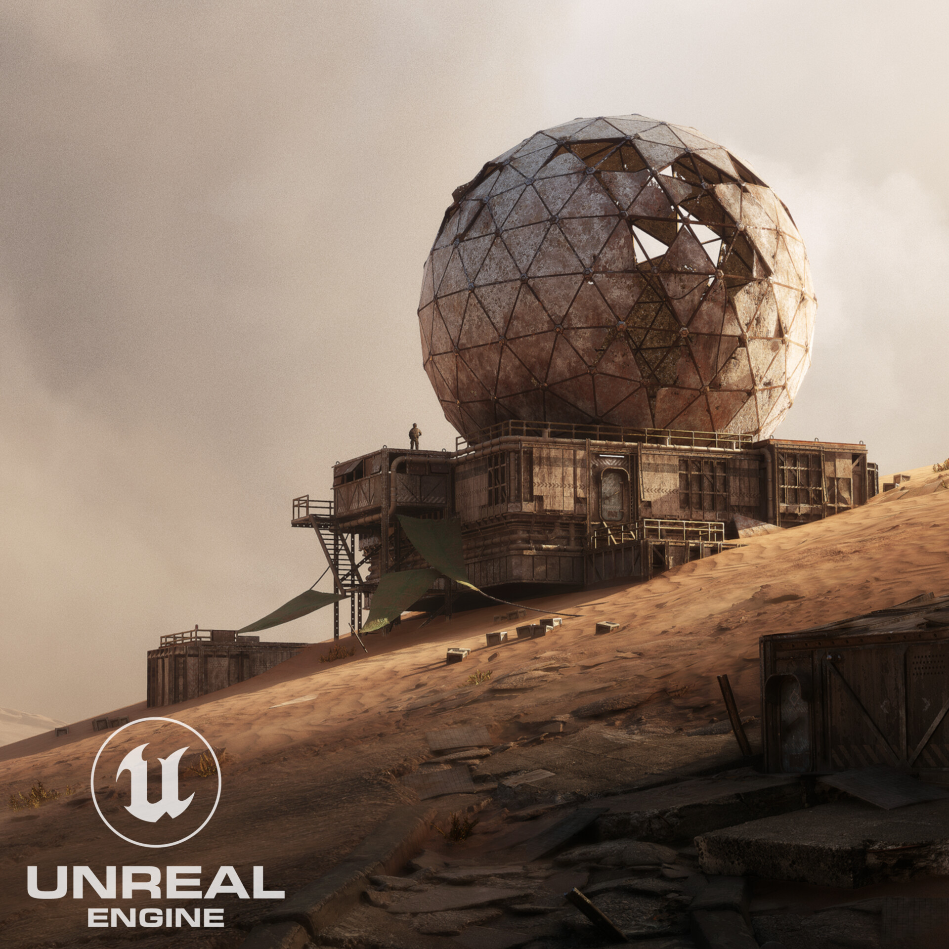 ArtStation - Outpost: Unreal Engine 5 Environment