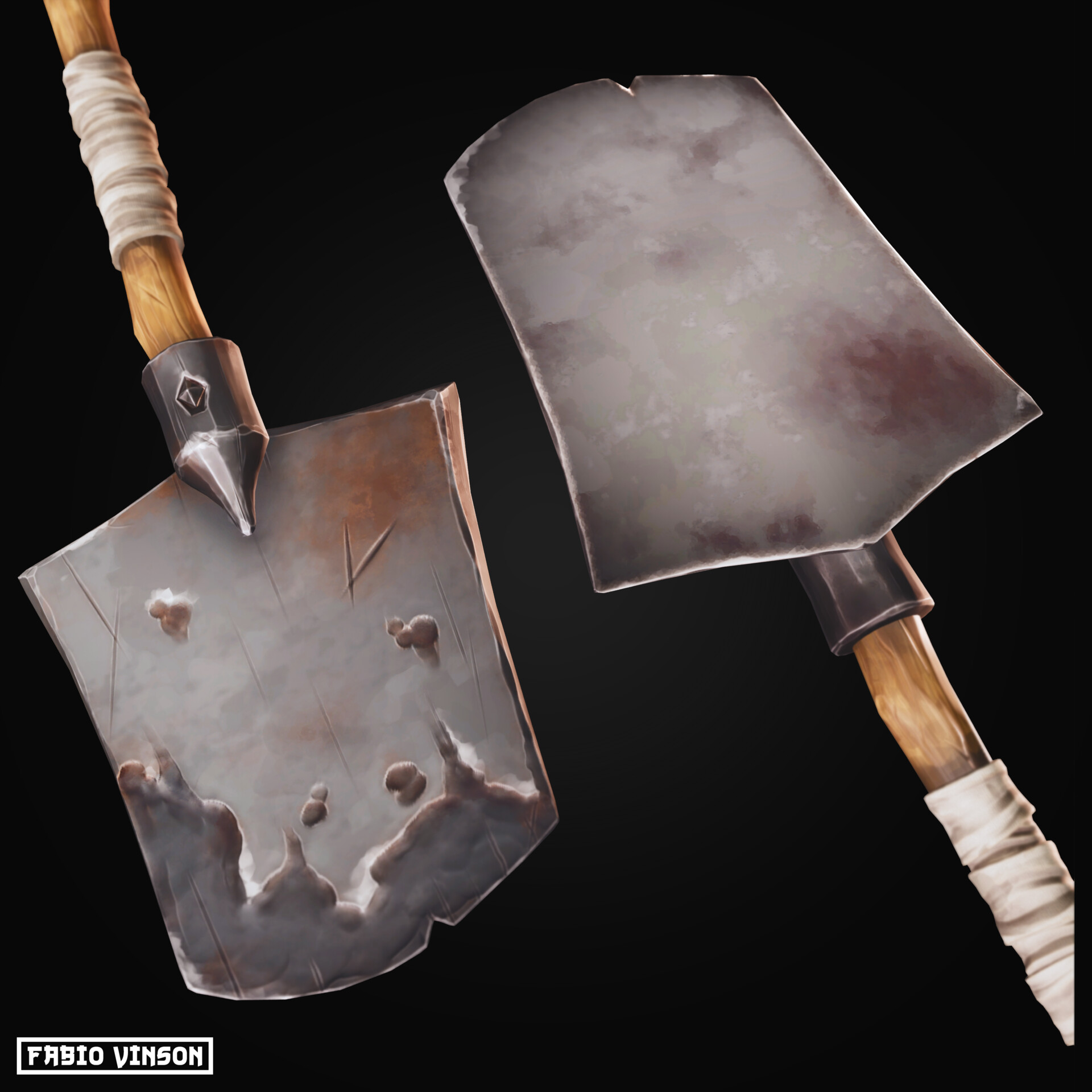 ArtStation - Stylized Shovel