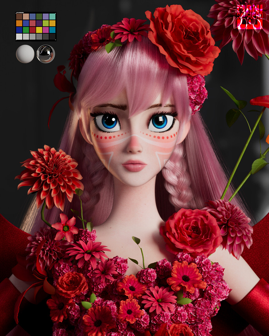 ArtStation - BELLE (anime) Look Development