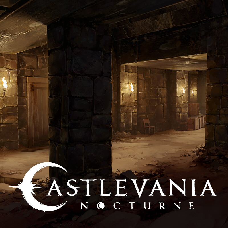 ArtStation - Castlevania Nocturne SE1 - Backgrounds