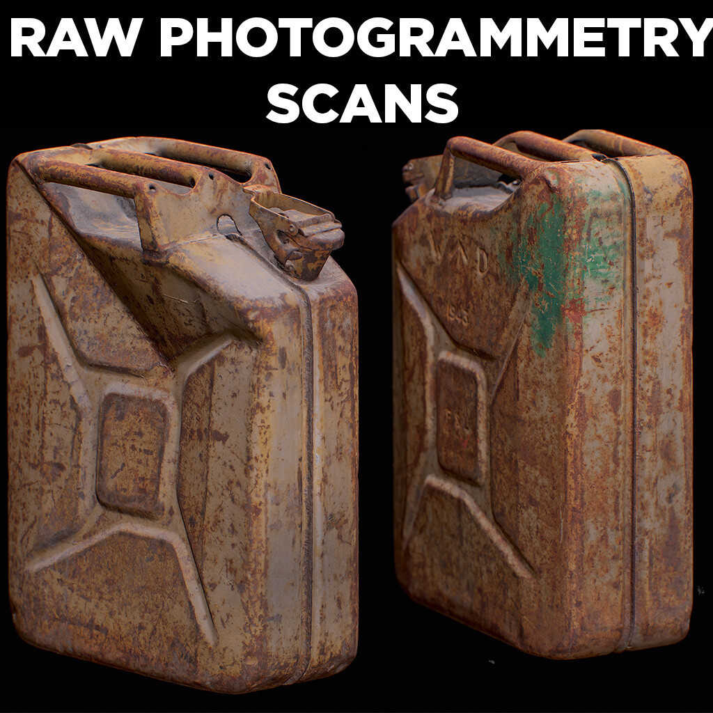 ArtStation - RAW Photogrammetry Scans