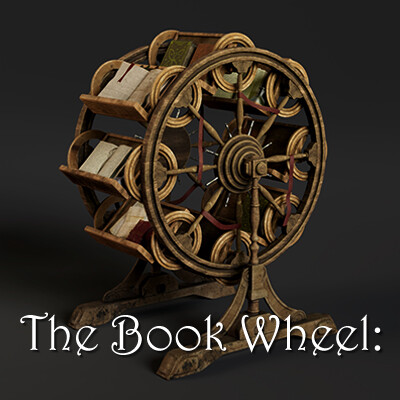 ArtStation - The Book Wheel.